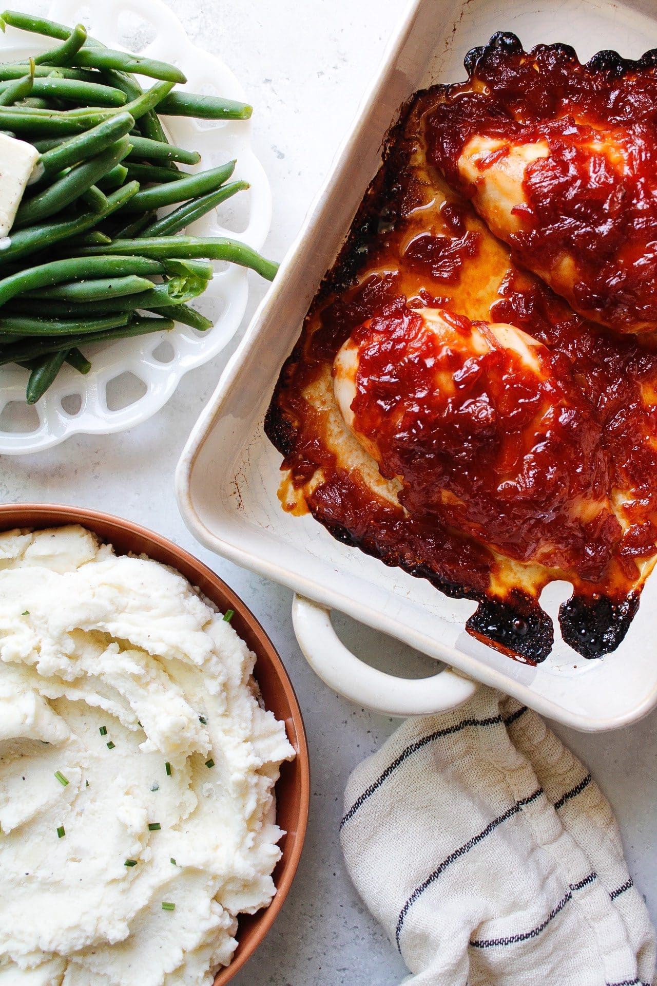 Baked Saucy Chicken - The Fig Jar