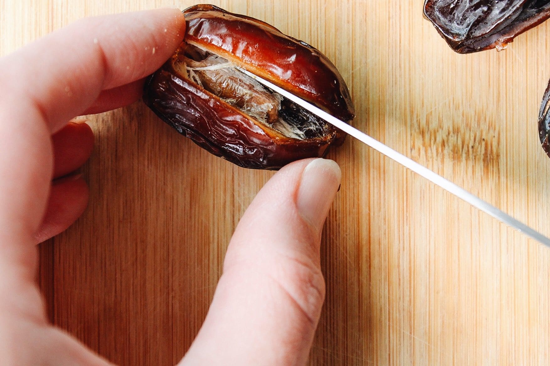 Peanut Butter Stuffed Dates With Dark Chocolate - The Fig Jar