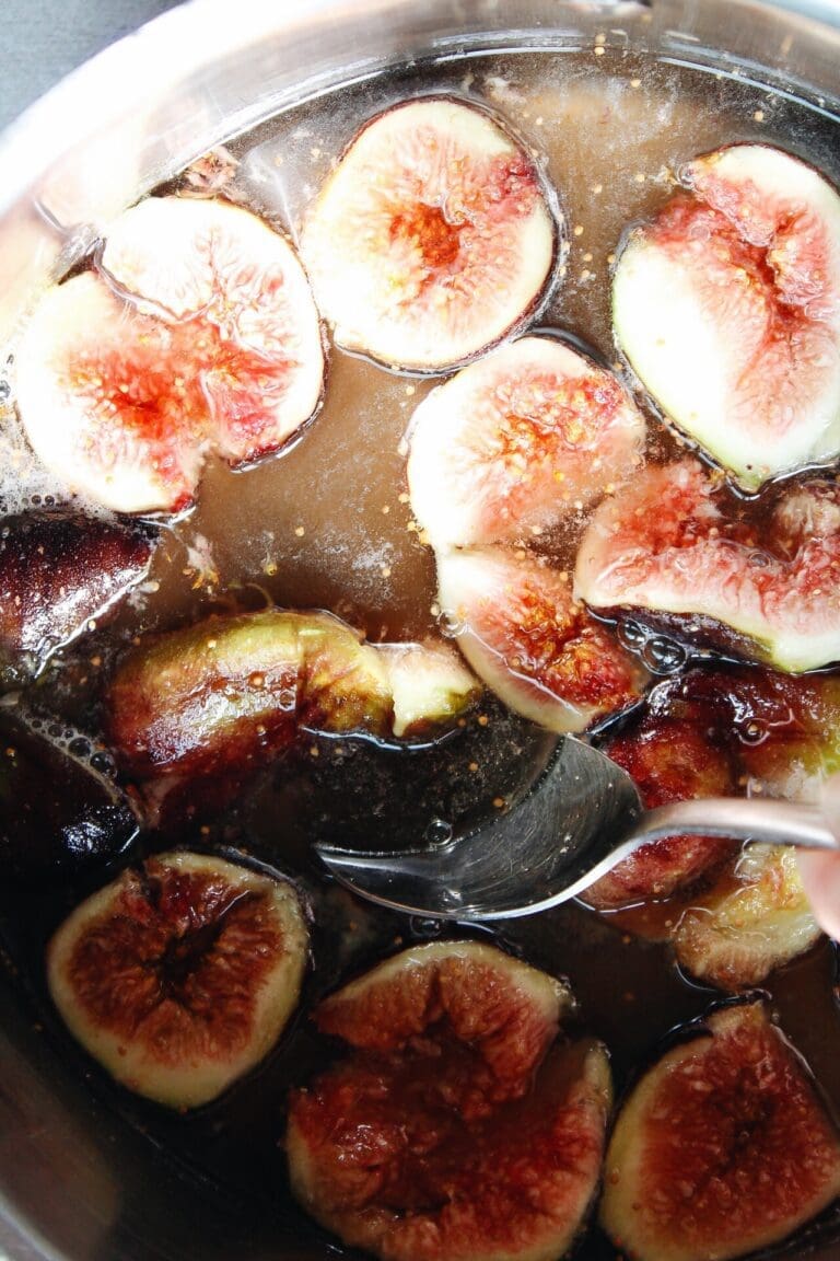 Fig Syrup for Coffee and Cocktails - The Fig Jar