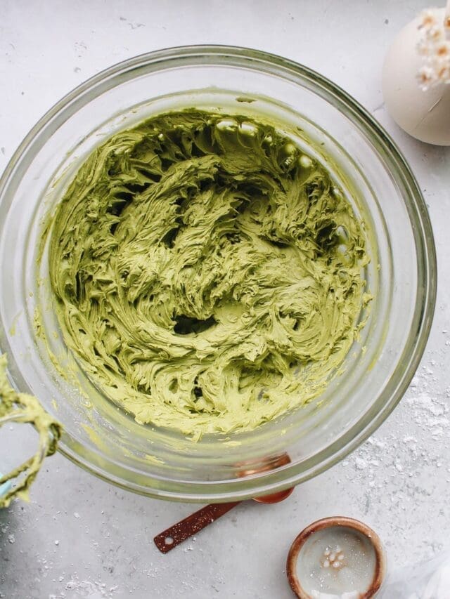 MATCHA FROSTING - The Fig Jar