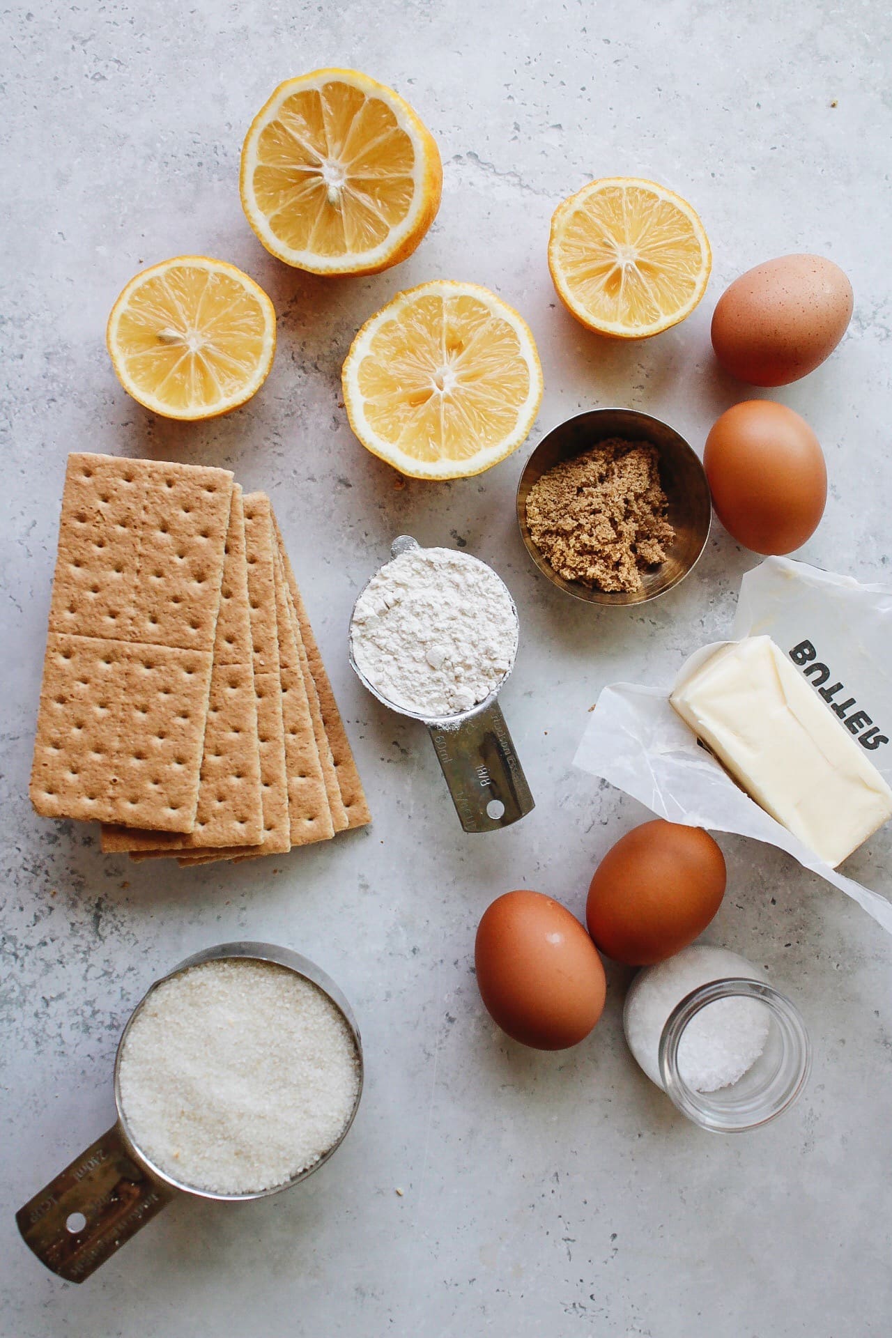 Lemon Squares with Graham Cracker Crust - The Fig Jar