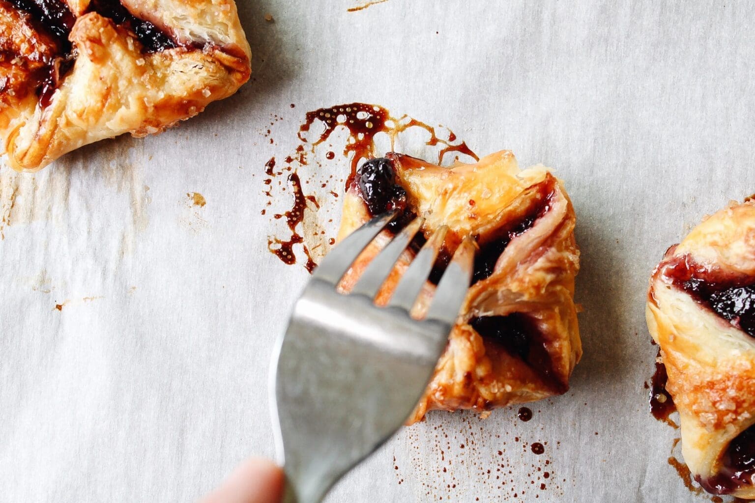 Jam Puff Pastry Tarts - The Fig Jar