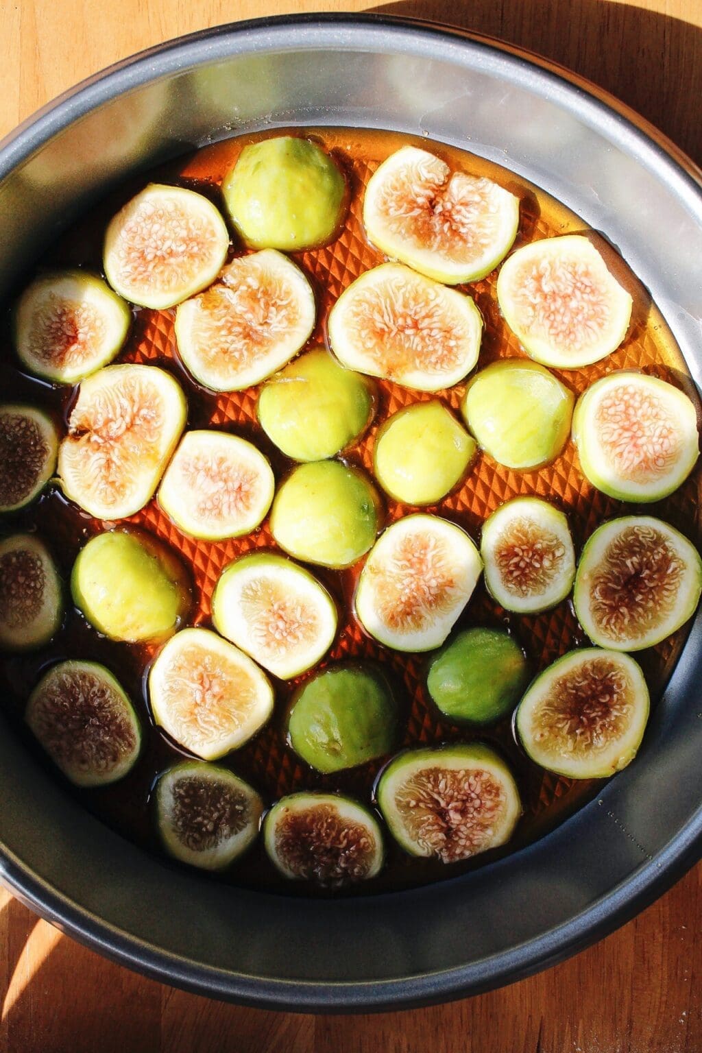 Fresh Fig Upside Down Cake with Honey - The Fig Jar