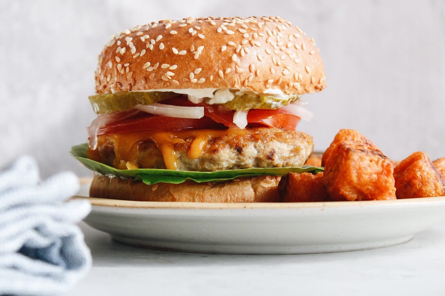 Go-to Ground Chicken Burger Recipe - The Fig Jar